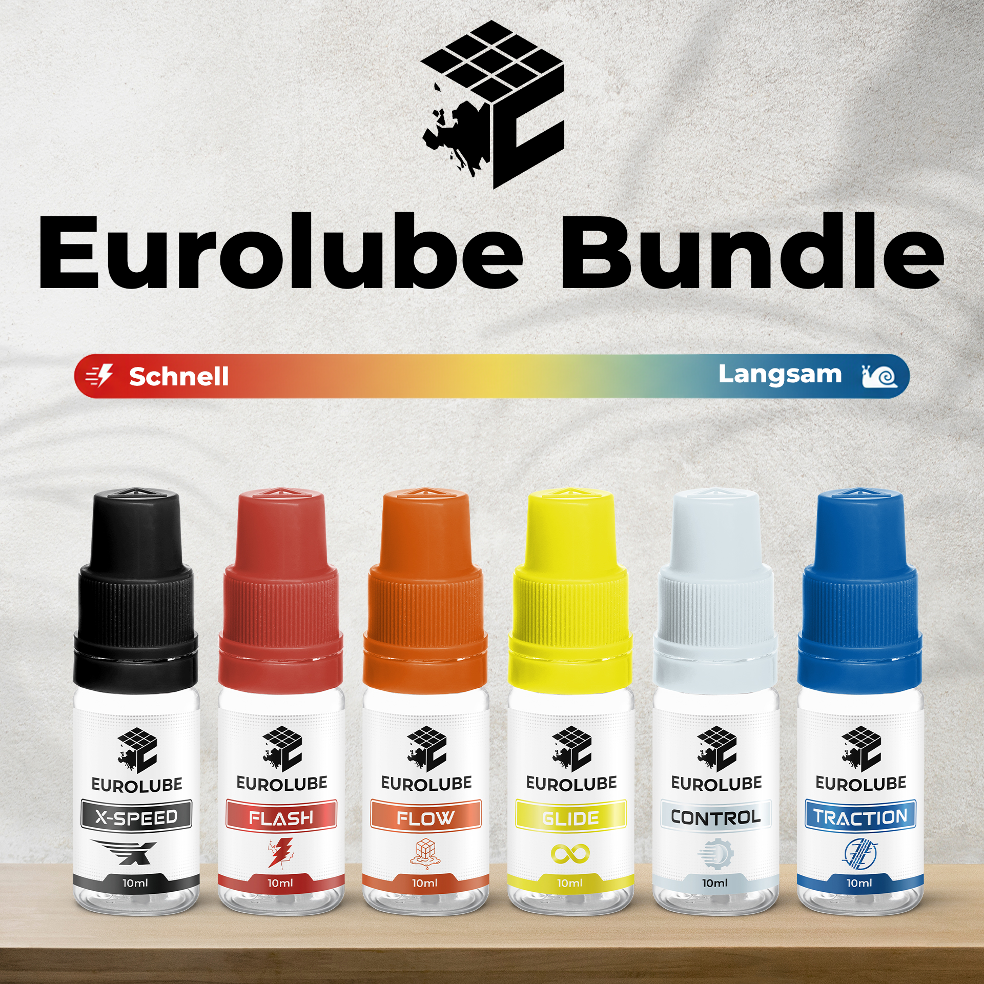 Eurolube - Rainbow 6 Lube Bundle – Eurocubes GmbH